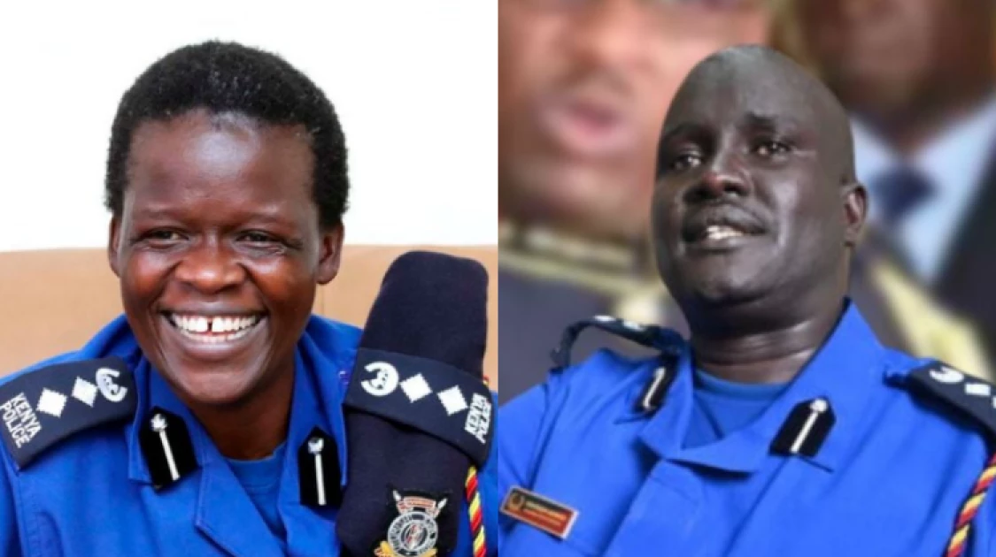 Nairobi Commander Bungei, Spokesperson Resila moved in latest police ...