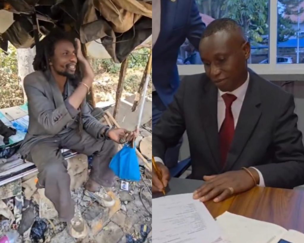From street life to steady job: Rescued homeless man lands employment ...