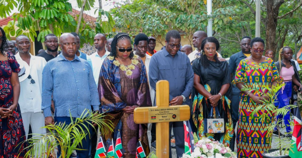 CS Opiyo Wandayi pays tribute to Raila Odinga at Kang’o Ka Jaramogi ...