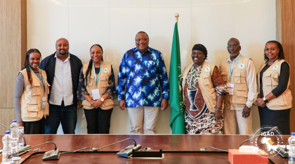 Uhuru, IGAD’s Kazibwe hold talks ahead of Ethiopia polls - Breaking ...